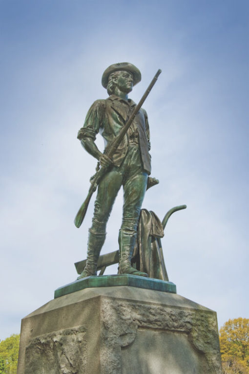 Minuteman-Statue - Jefferson Tours and Charters