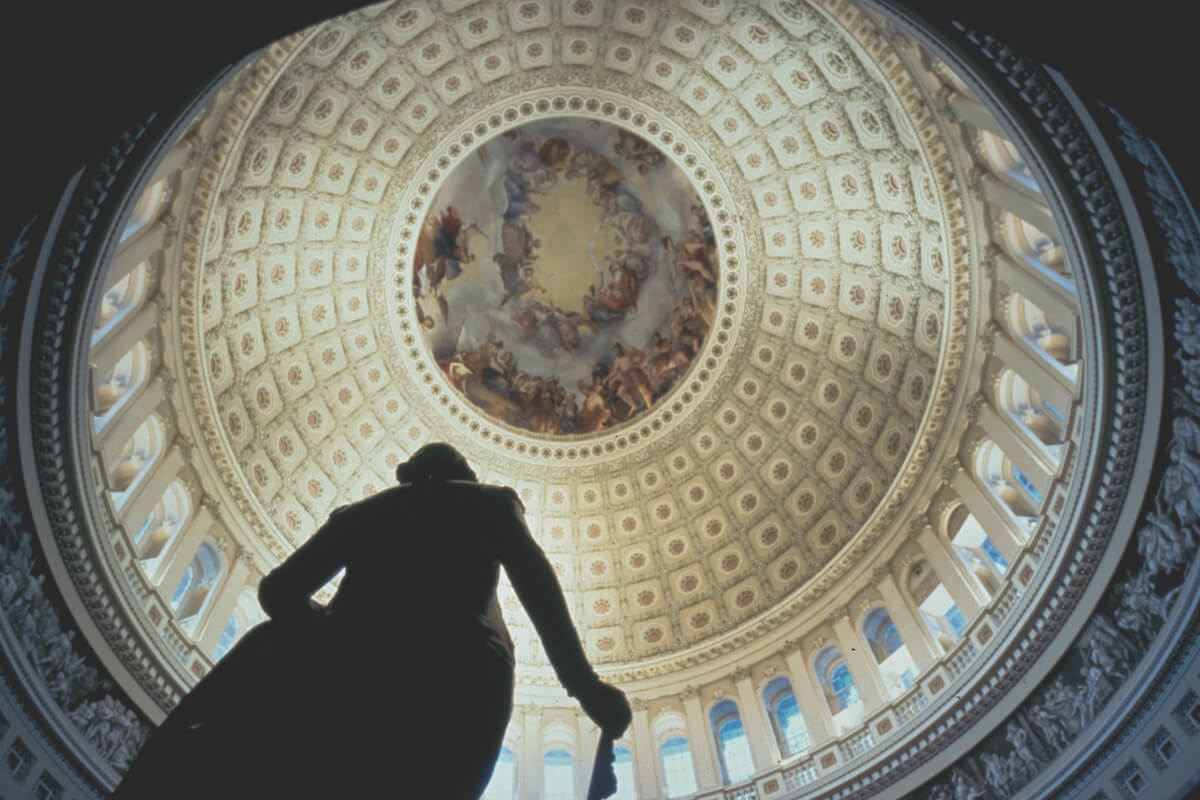 US Capitol Building Dome Interior - Photo Credit - courtesy of ...