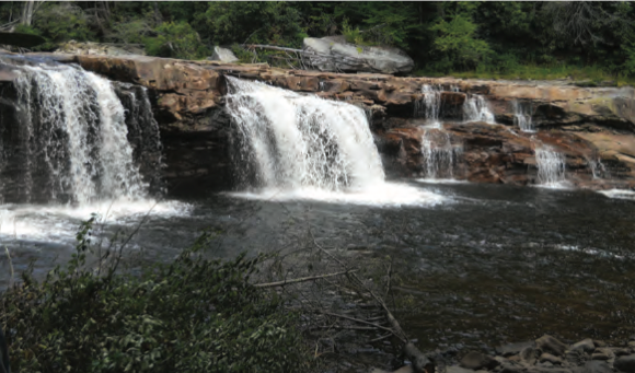 WV waterfall - Jefferson Tours and Charters